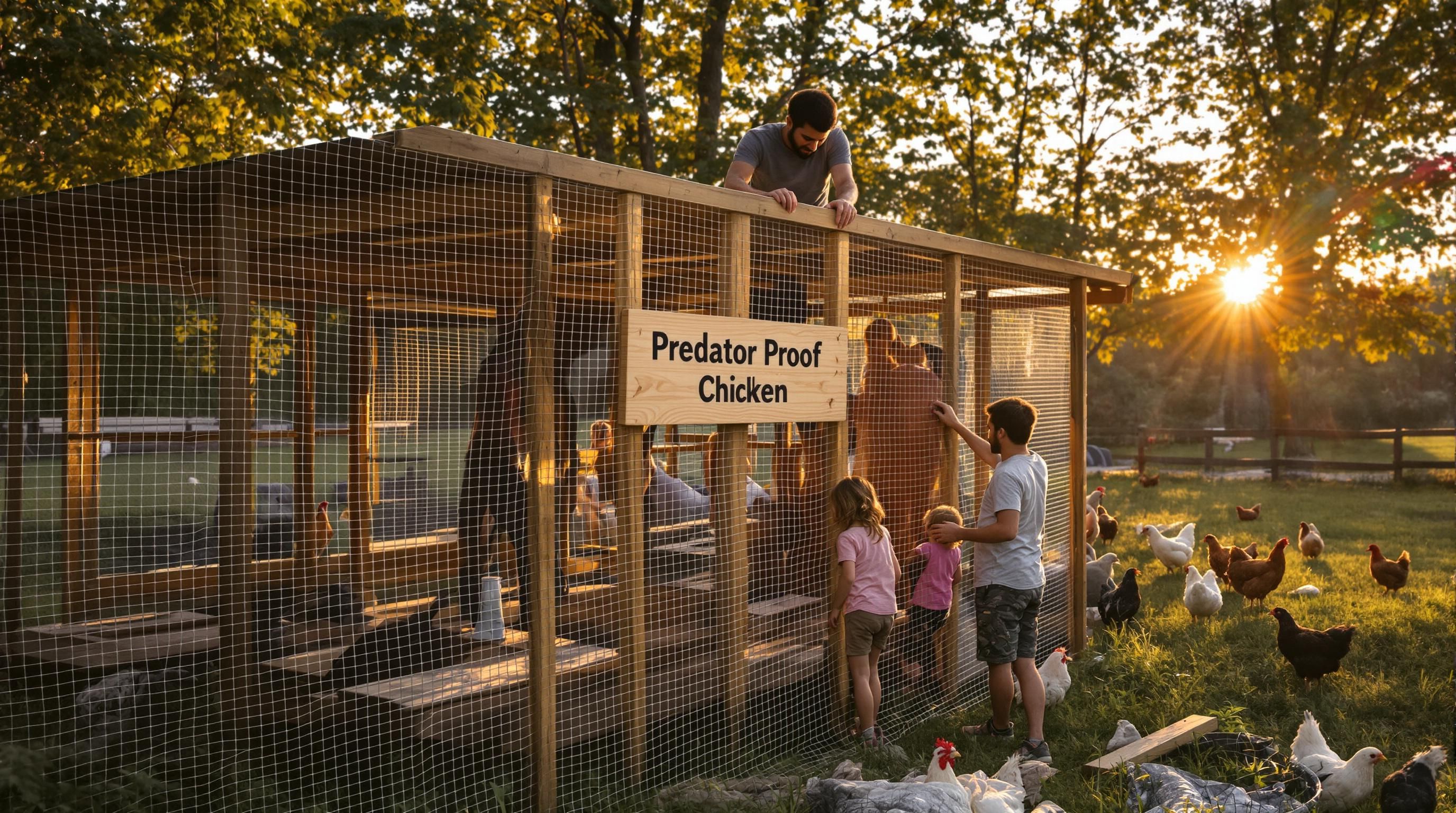 Predator Proof Chicken Coops: 2025 Guide for Safe Flocks – FenceFast Ltd.