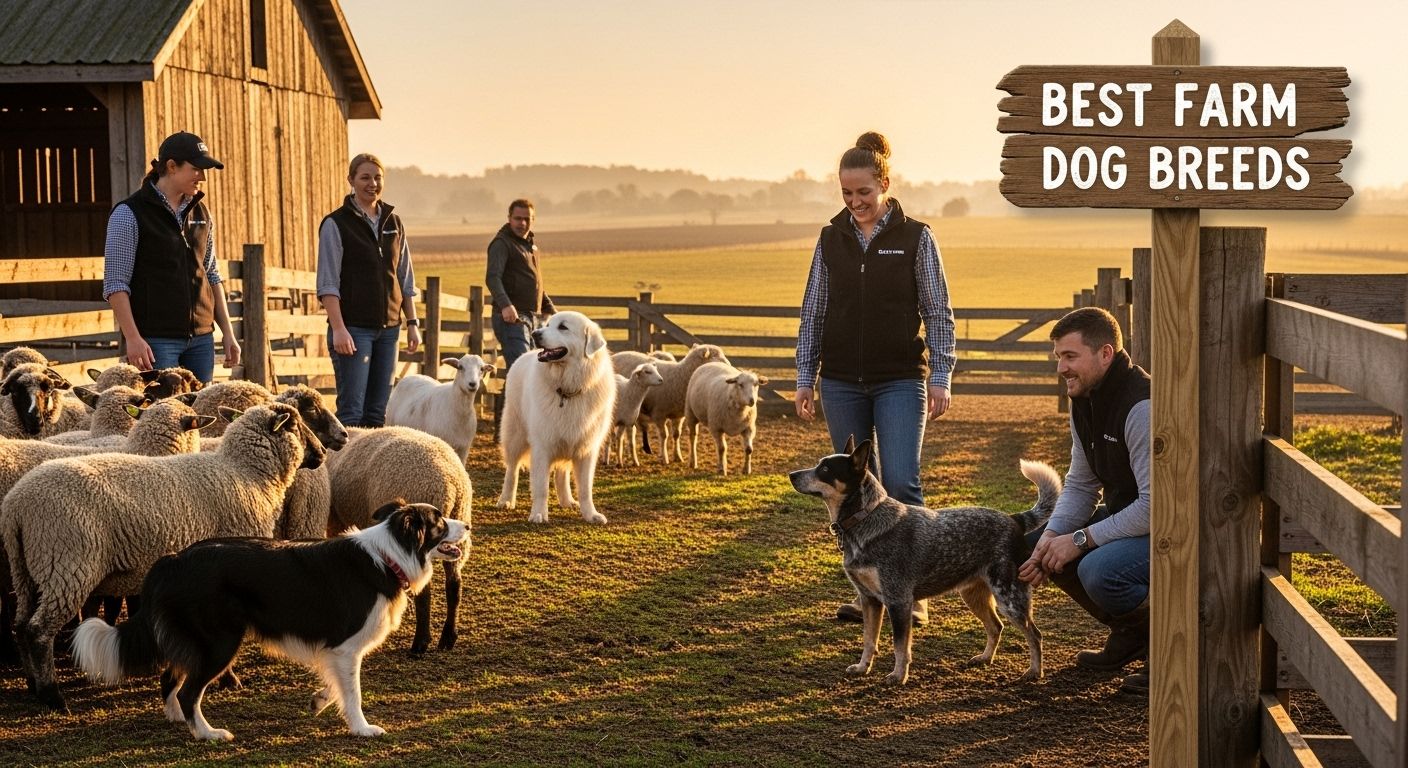 Best Farm Dog Breeds for Work and Protection in 2025 – FenceFast Ltd.