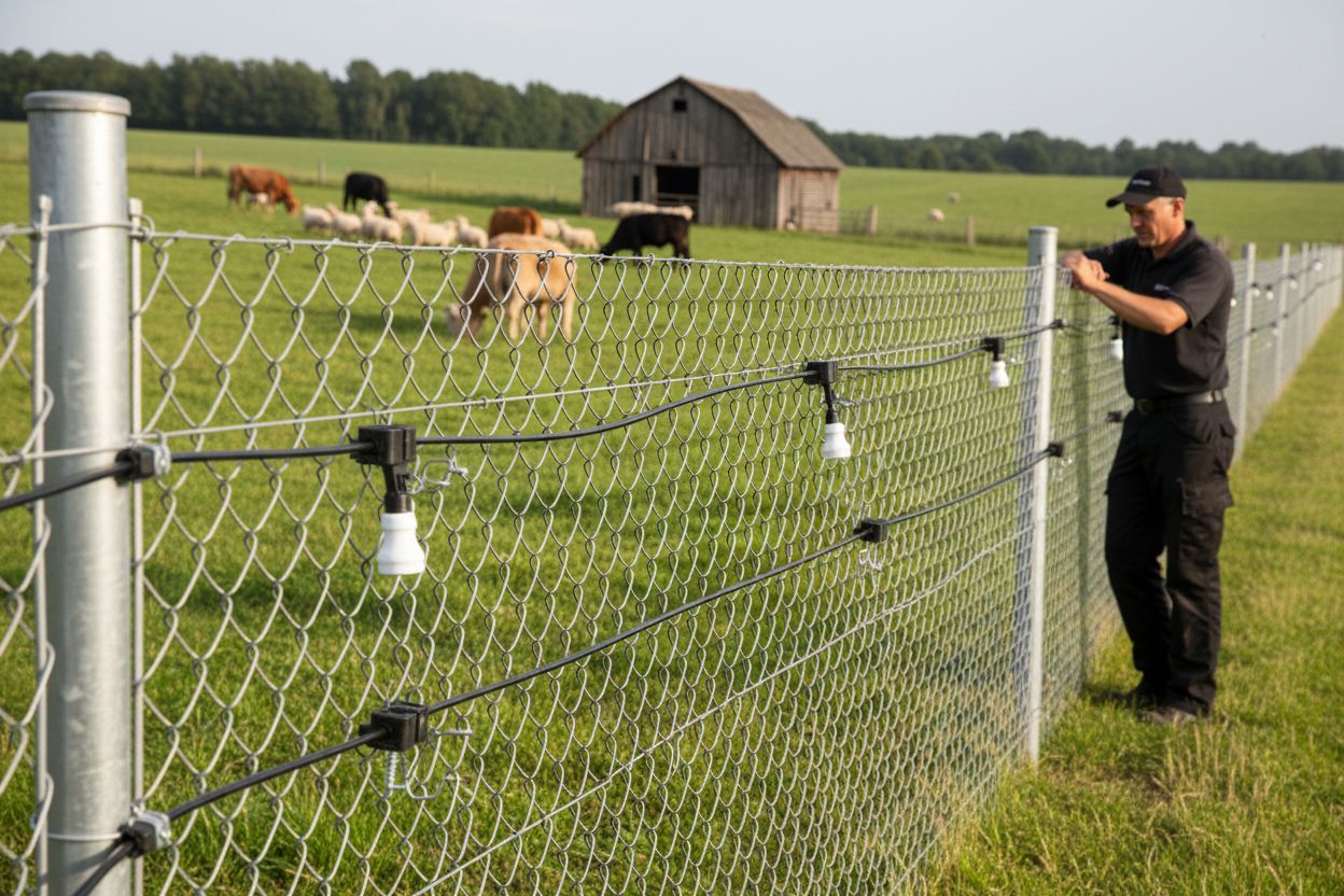 Complete Guide to Chain Link Electric Fence Insulators – FenceFast Ltd.