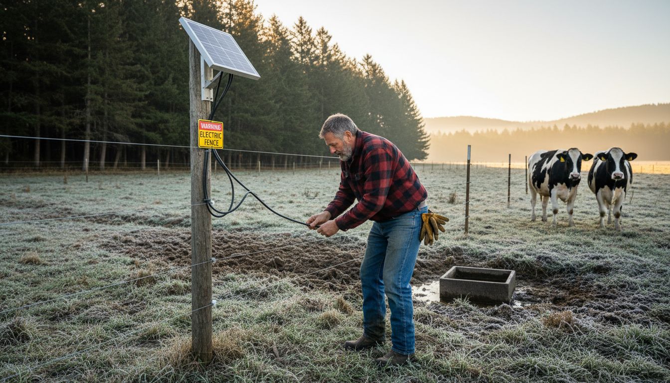Best Solar Electric Fences for Bears: Reliable Protection – FenceFast Ltd.
