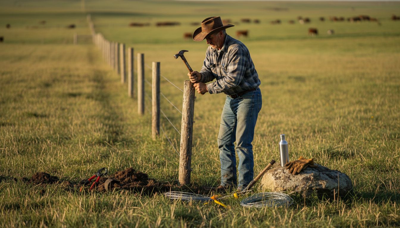 How to Build a Field Fence for Livestock and Property – FenceFast Ltd.