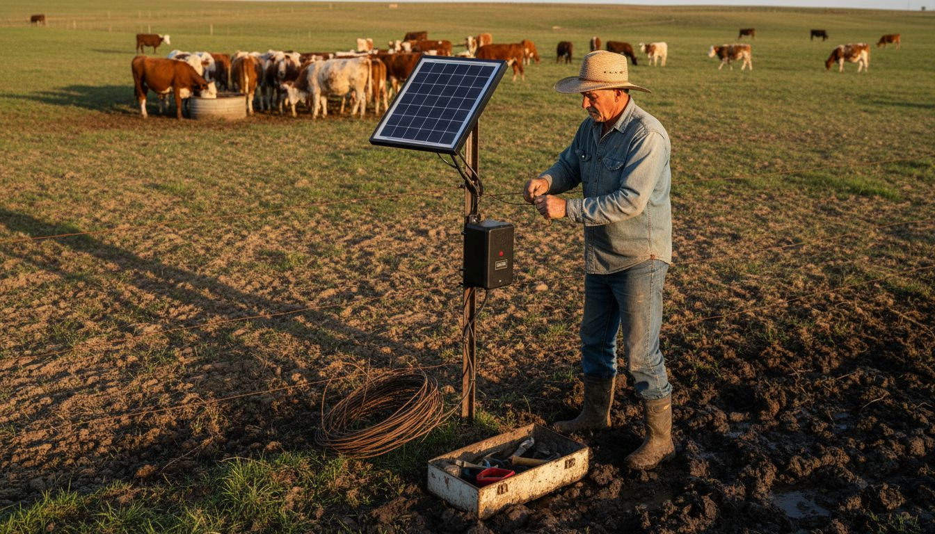 Solar Fencer for Cattle: Reliable Power Anywhere – FenceFast Ltd.