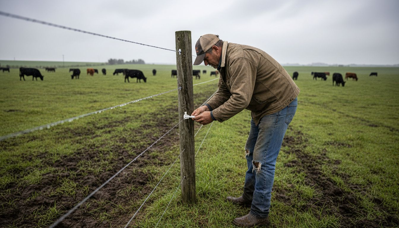 Electric Fence Standoffs: Better Livestock Security – FenceFast Ltd.