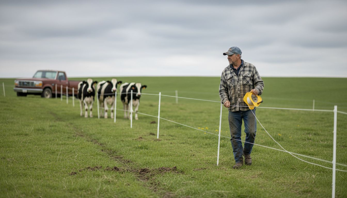 Portable Hot Wire Fence Solutions for Livestock – FenceFast Ltd.