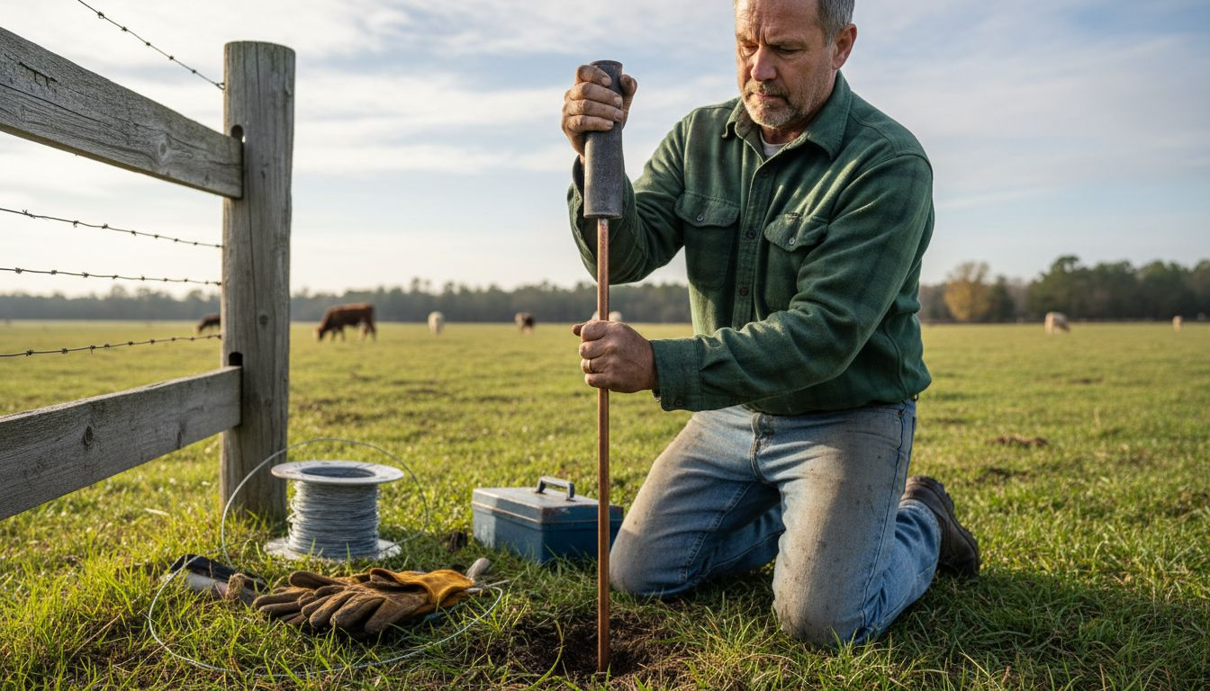 DIY Ground Rod for Electric Fence: Step-by-Step Setup Guide – FenceFast ...