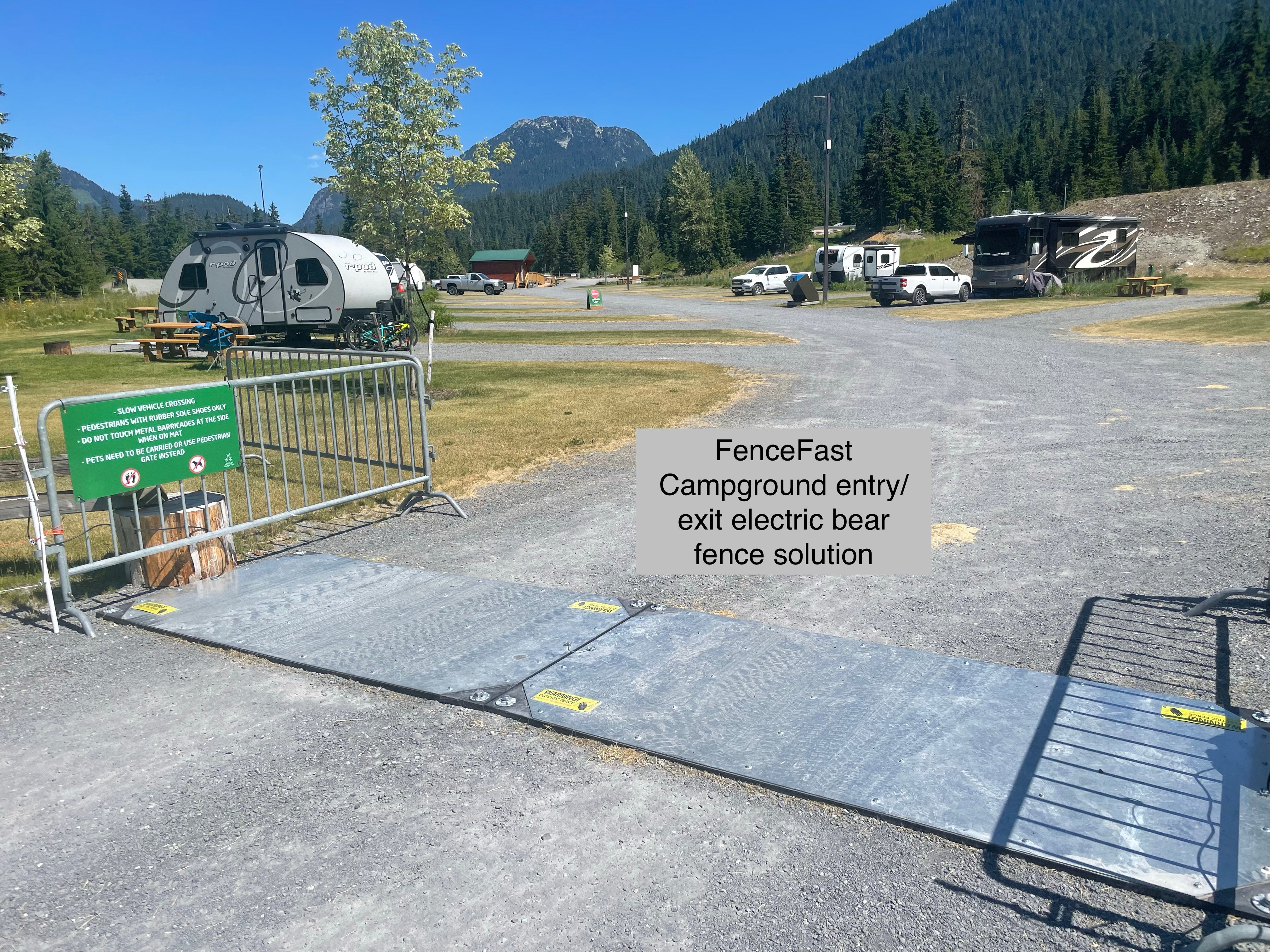 Bear Electric Shock Mat Drive Over – FenceFast Ltd.