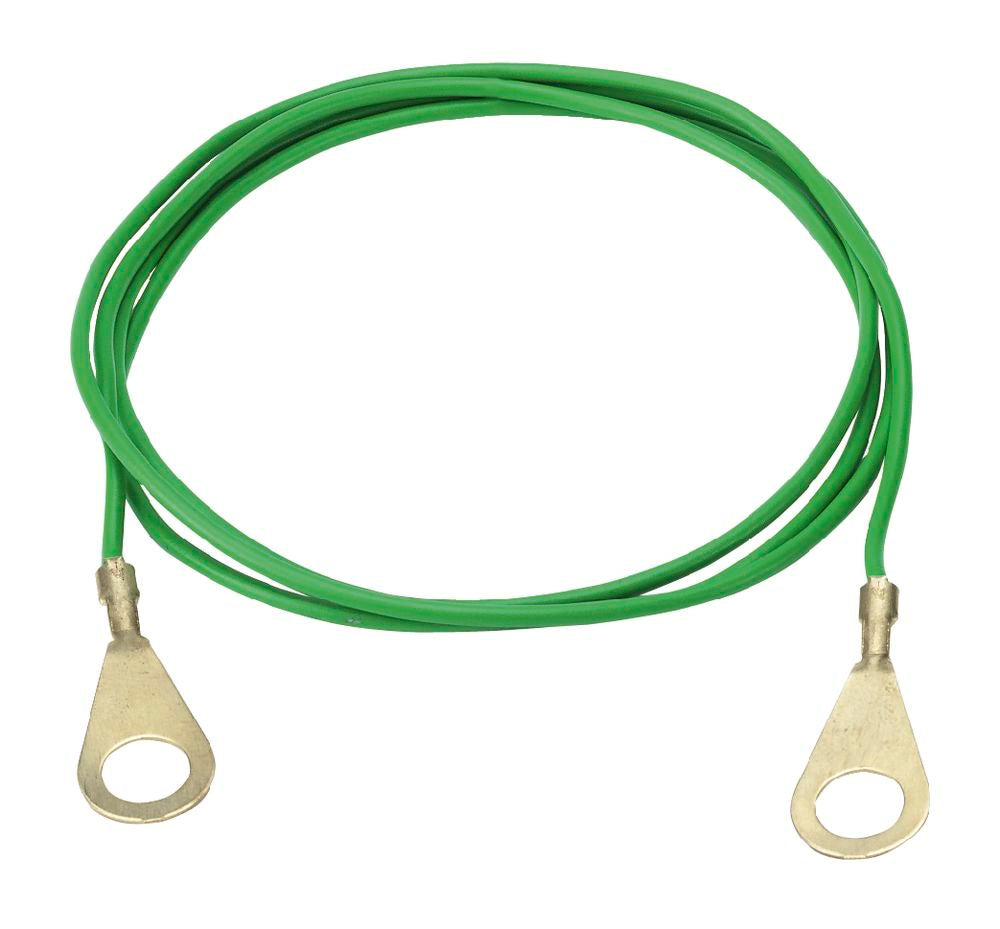 Corral Insulated Earthing Connection cable 100cm w/elelet – FenceFast Ltd.