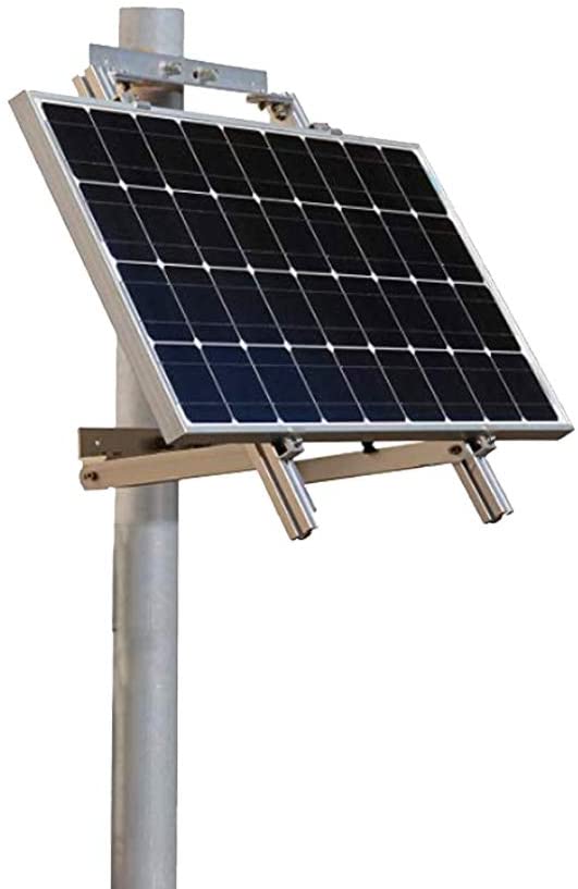 Solar PanelPole Mount Bracket for 50W/100W Solar Panel (Mount only ...