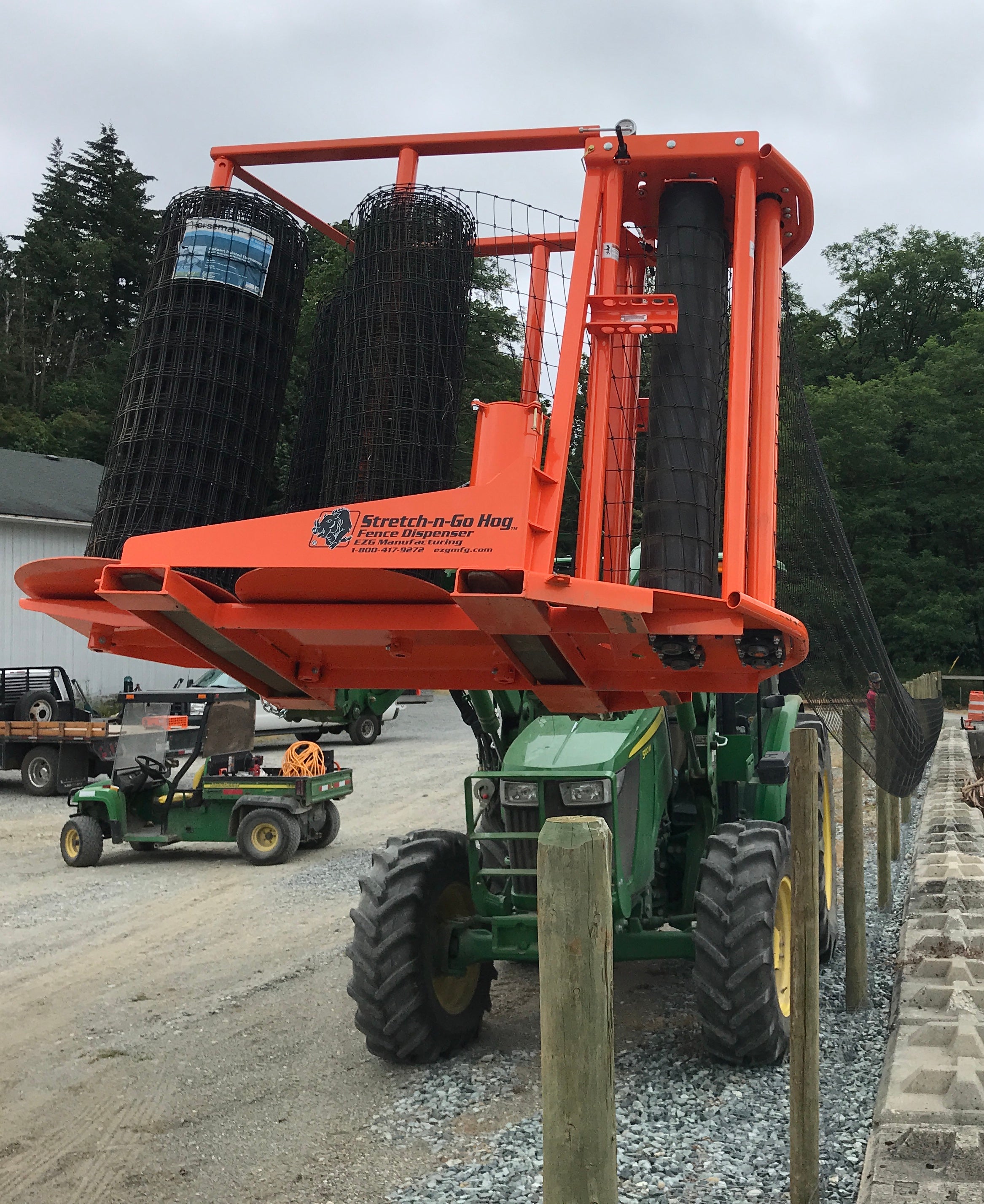 EZG Stretch-N-Go Mesh/Barbed Wire Hog – FenceFast Ltd.