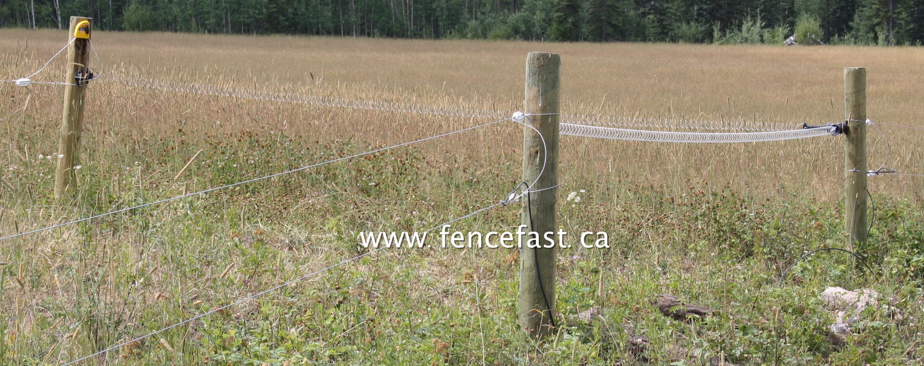 Gallagher Galvanized Spring Gate – FenceFast Ltd.